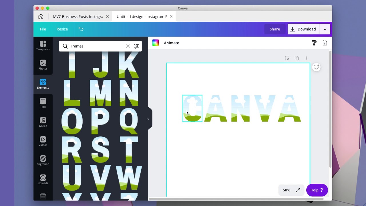 Tips and Tricks for Using Frames in Canva - Future Tech Girls