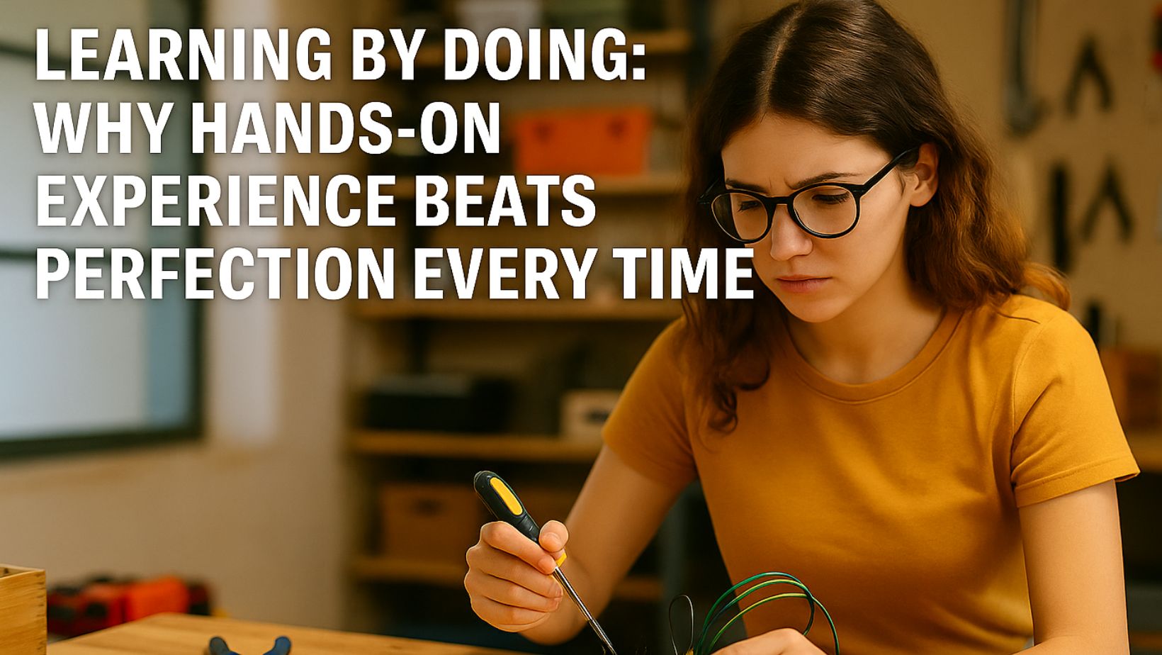Learning by Doing: Why Hands-On Experience Beats Perfection Every Time ...